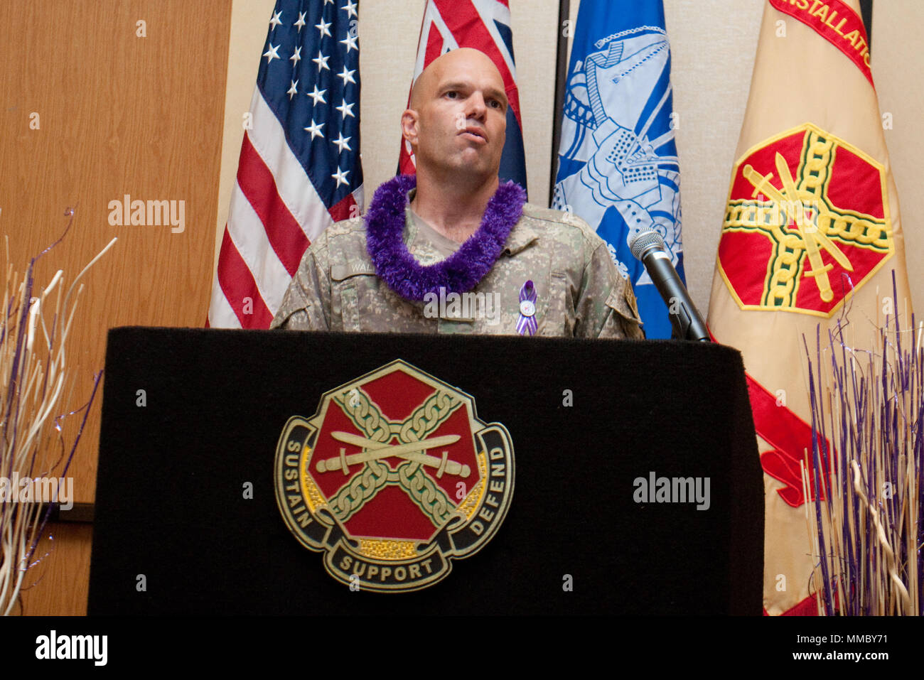 SCHOFIELD BARRACKS — Col. Trevor J. Walker, the division deputy ...