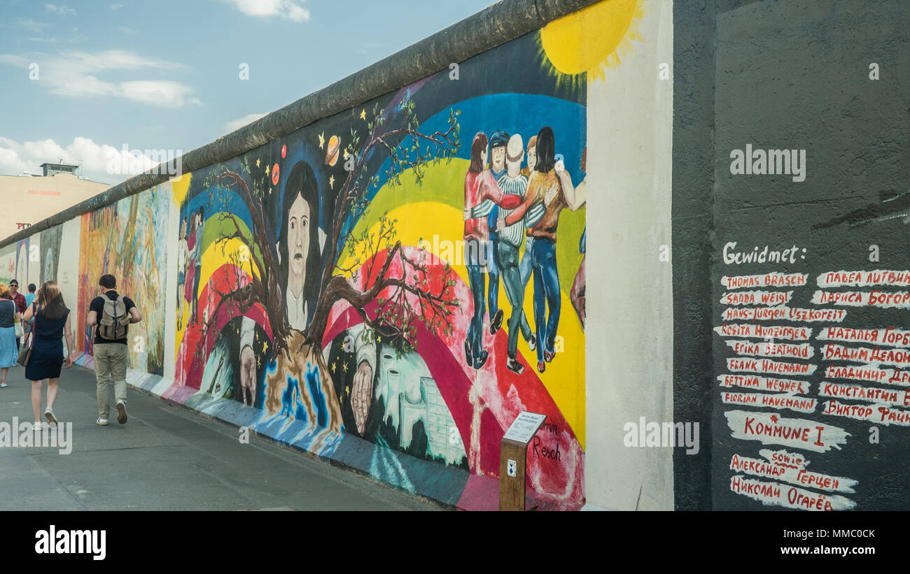 Berlin wall historic hi-res stock photography and images - Alamy