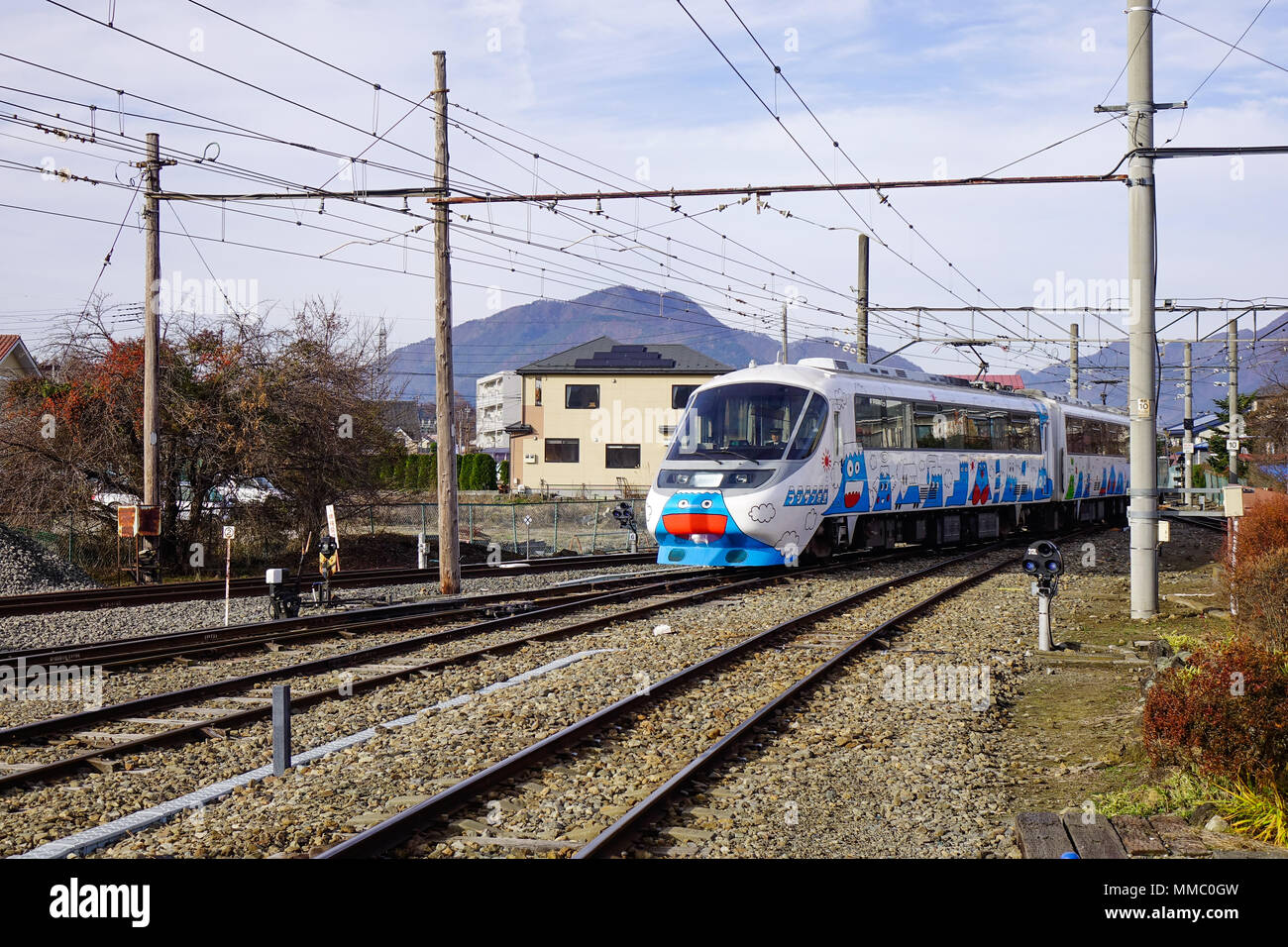 Fujikyu commuter train hi-res stock photography and images - Alamy