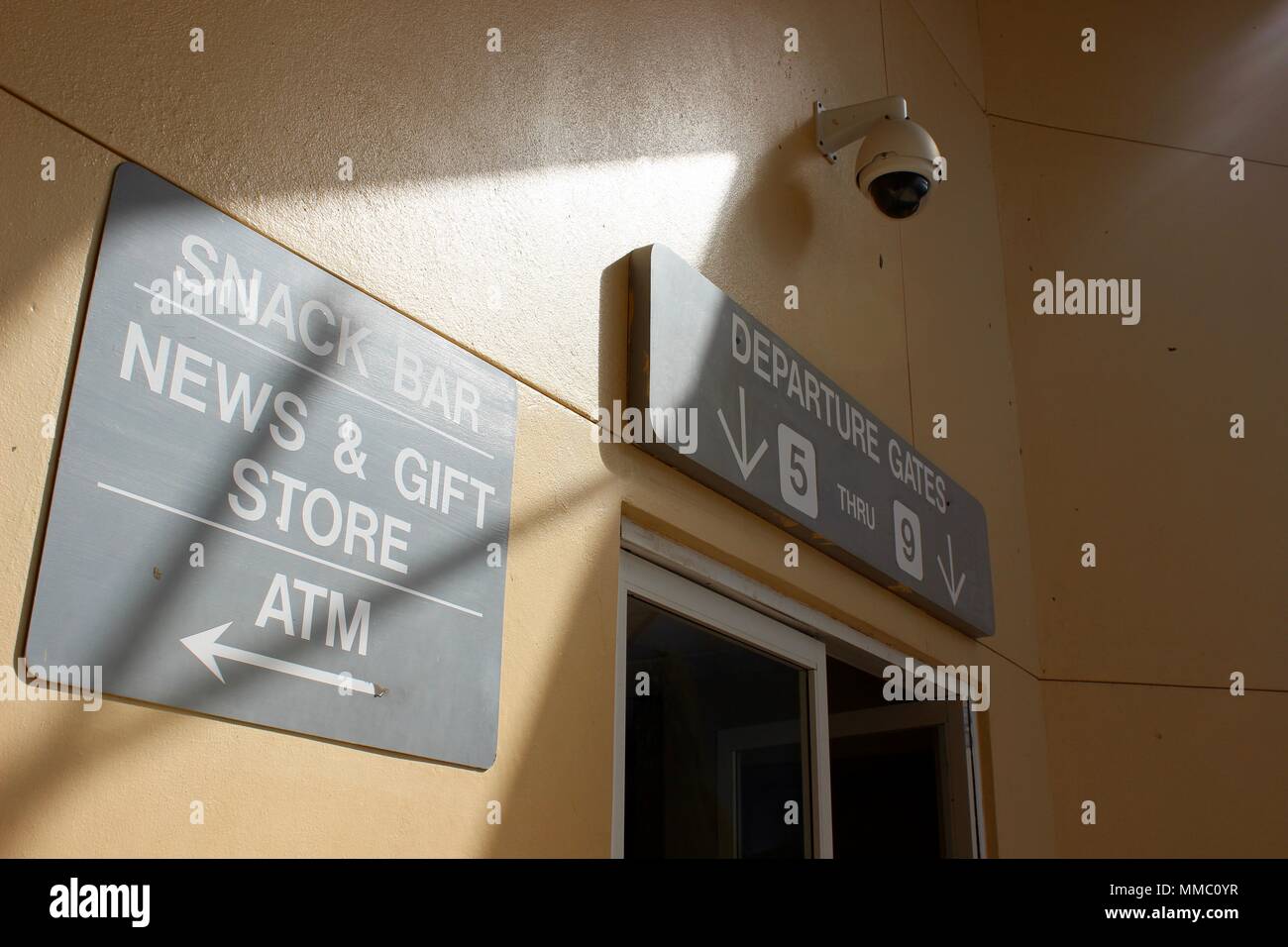 Via security cameras controlled within the Base Defense Operation ...