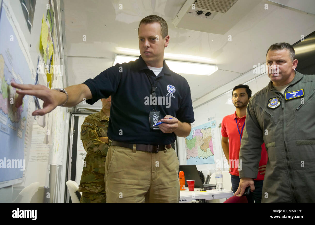 Jason Gamble, Federal Emergency Management Agency Branch 2 deputy ...