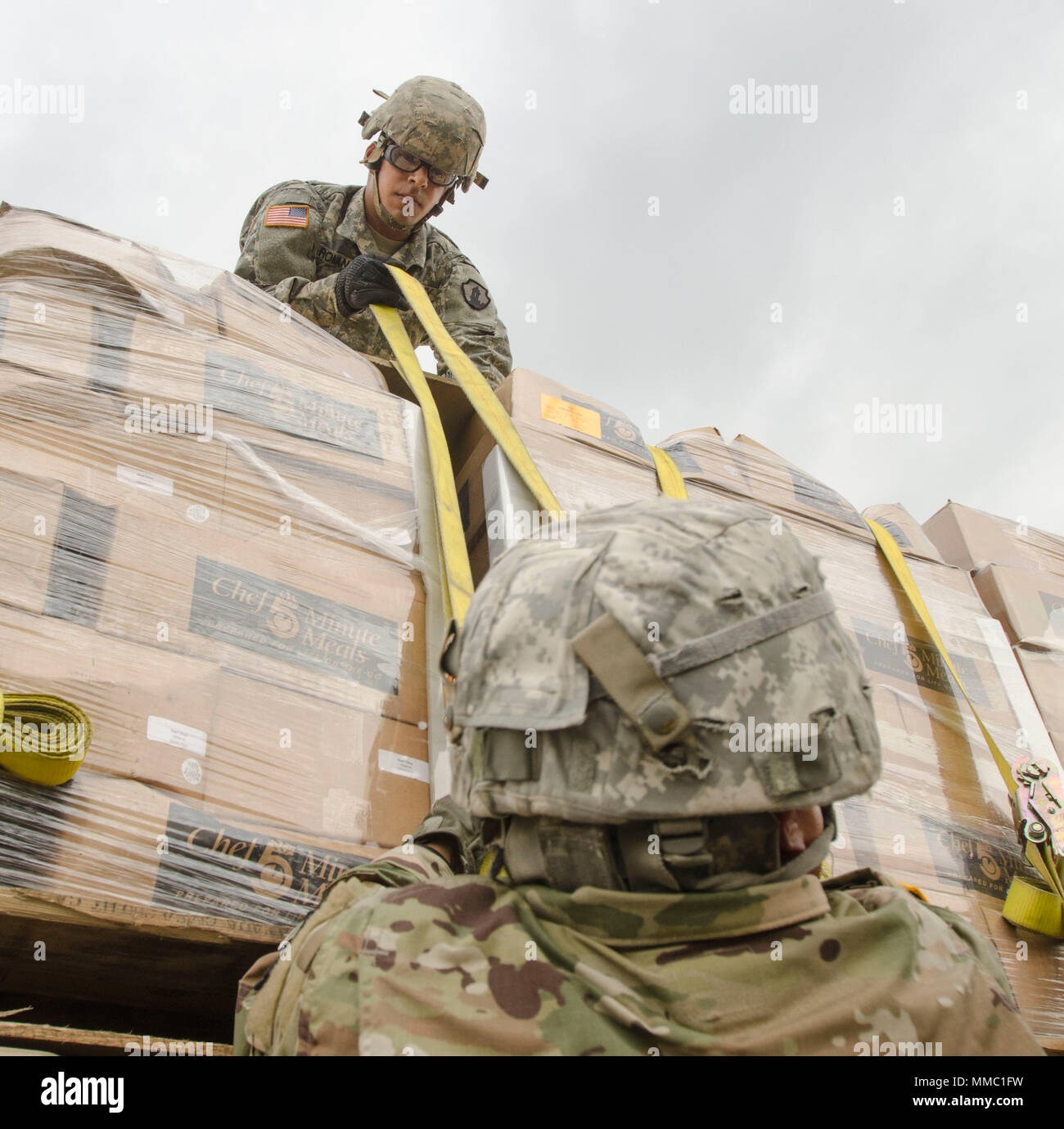 U.S. Army Reserve Spc. Victor M. Roman, a motor transport operator ...