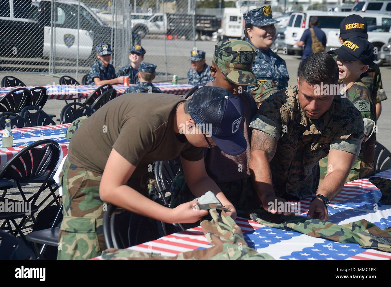 SAN FRANCISCO (Oct. 8, 2017) Marine Staff Sgt. Adam Ramirez, from 3rd ...