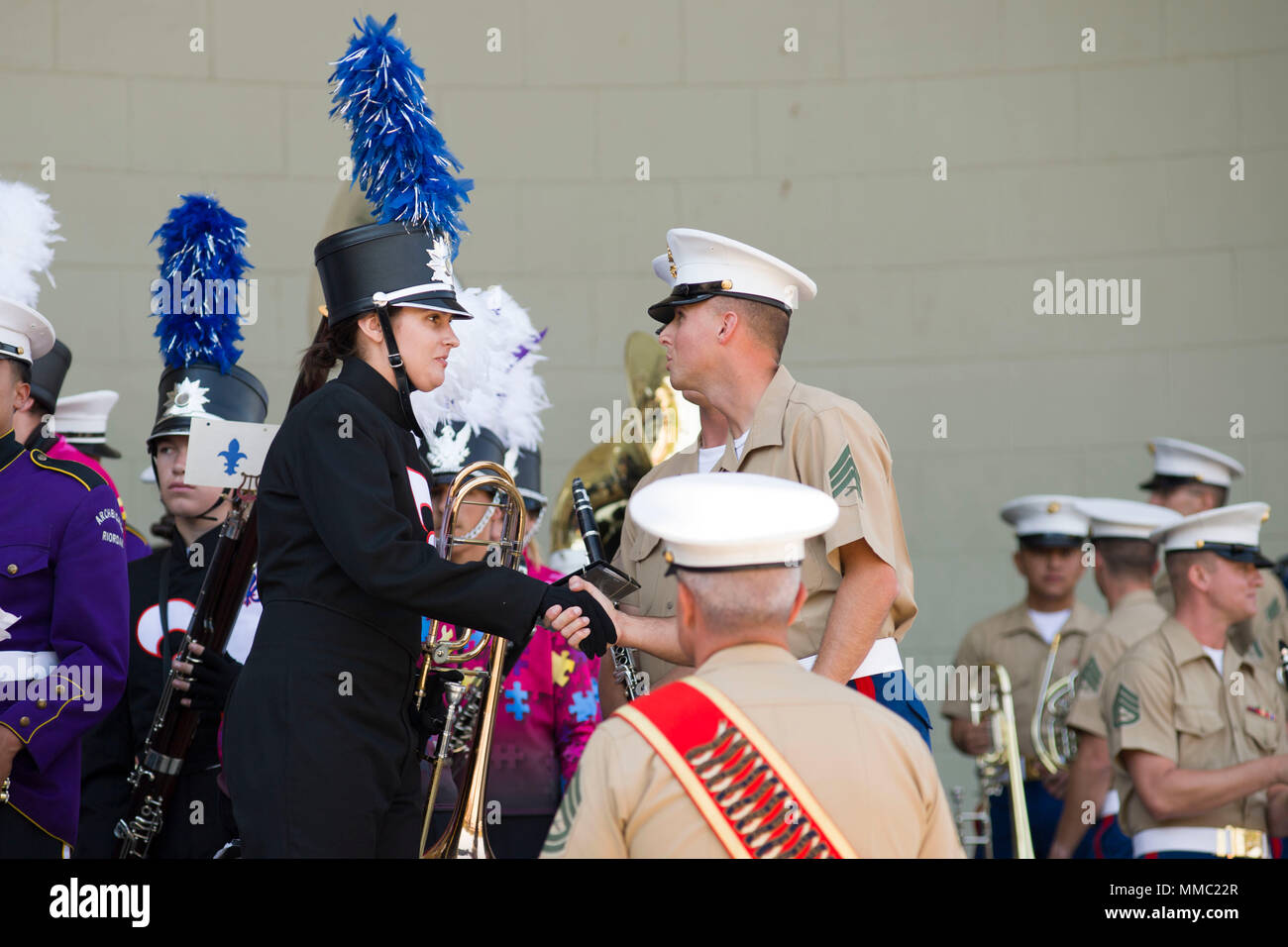 SAN FRANCISCO (Oct. 6, 2017) Isabelle Doran, a senior at Santa Teresa ...