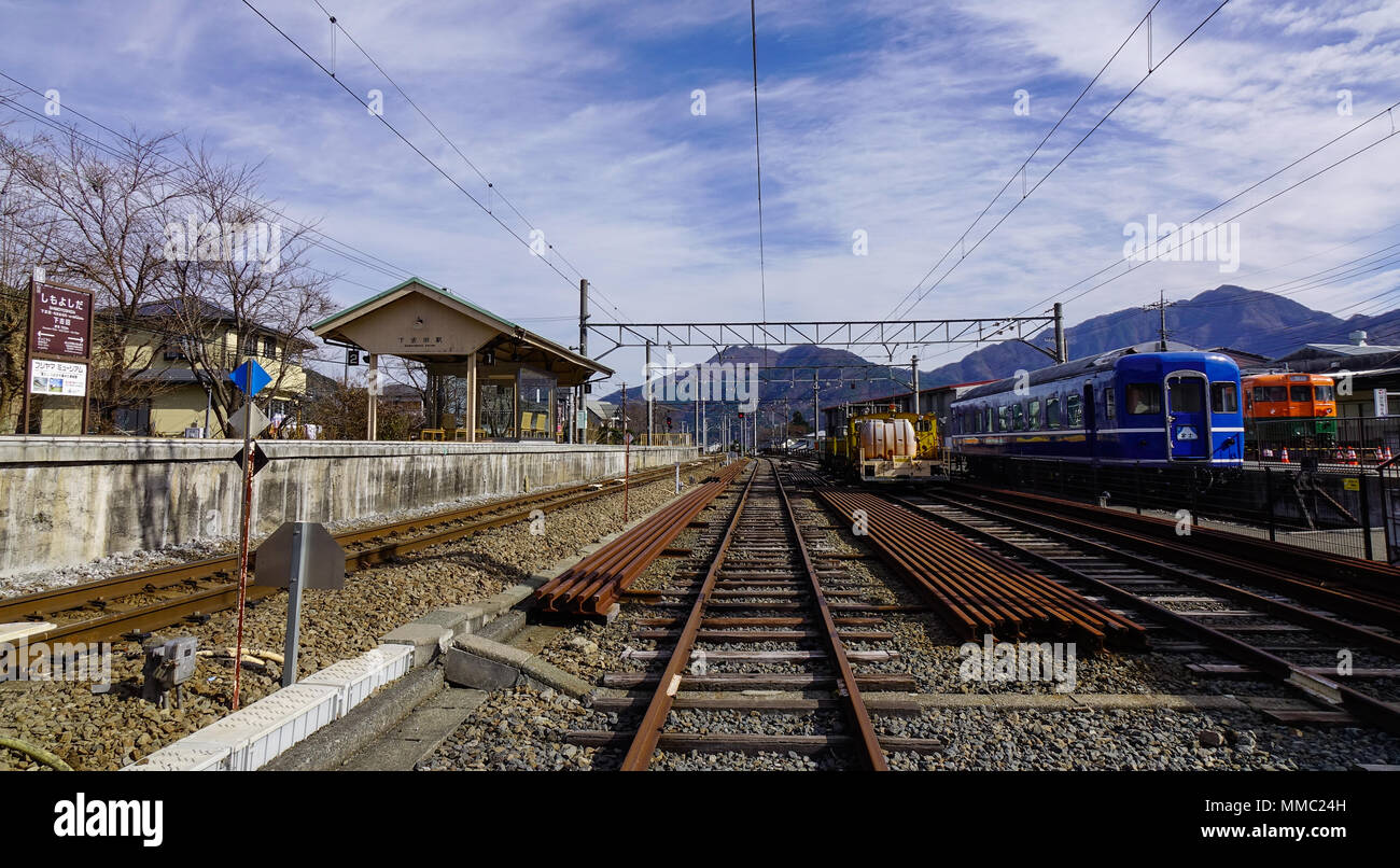 Fujikyu commuter train hi-res stock photography and images - Alamy