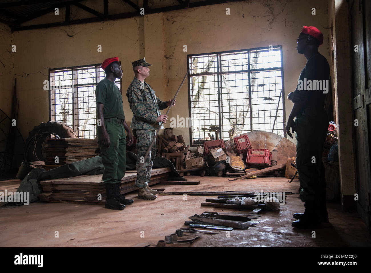 U.S. Marine Corps Brig. Gen. David Furness, Commanding General of ...