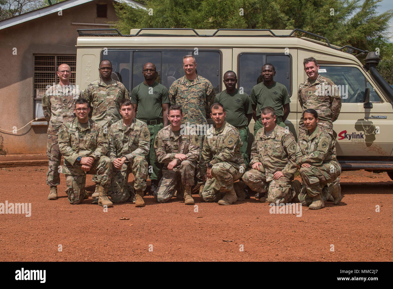 U.S. Marine Brig. Gen. David Furness, Commanding General of Combined ...