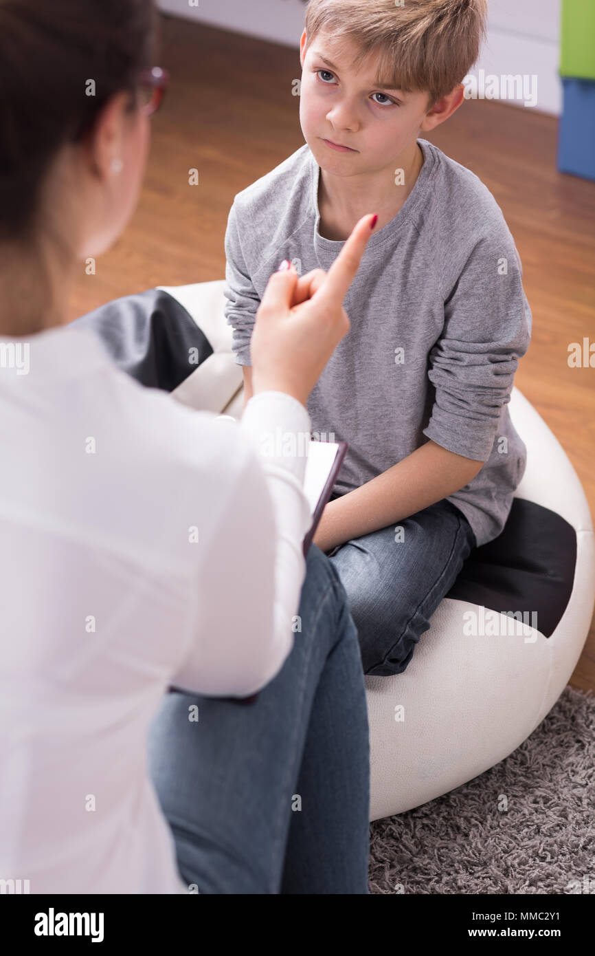 Reprimanding hi-res stock photography and images - Alamy