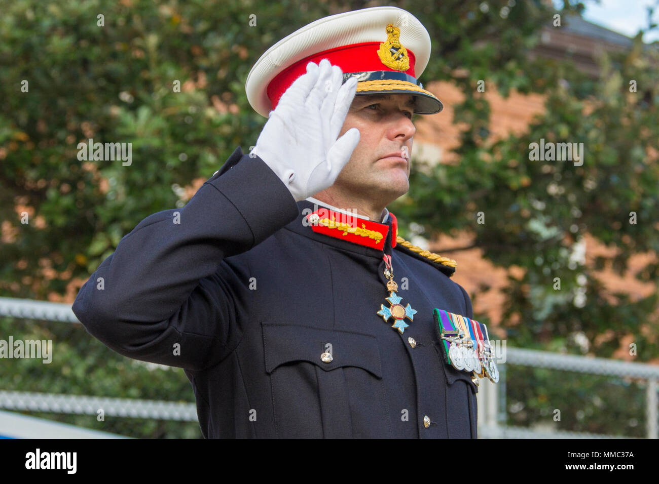 Commandant General of the British Royal Marine Corps Maj. Gen. Robert A ...