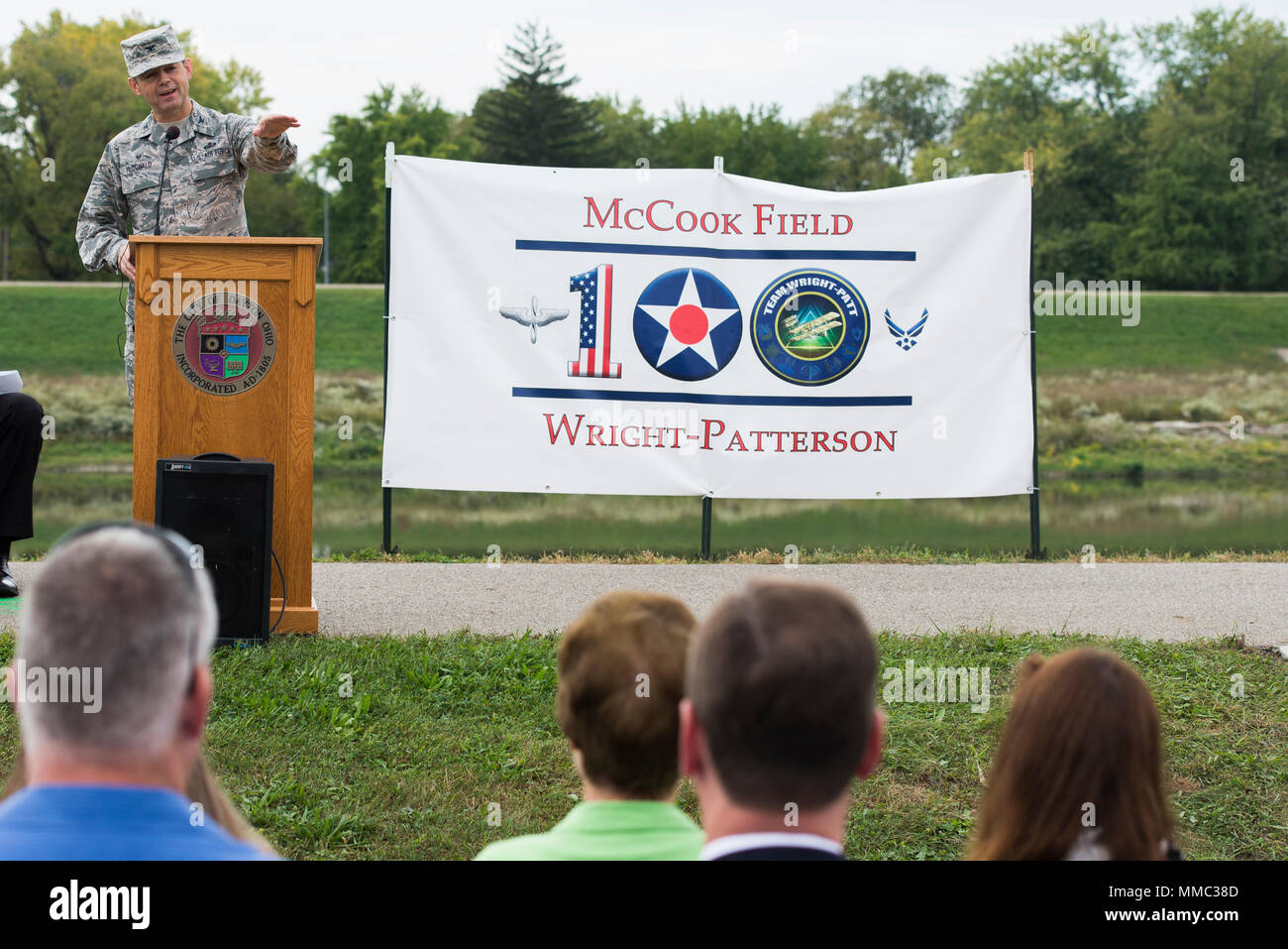 Col. Bradley McDonald, commander, 88th Air Base Wing, Wright-Patterson ...