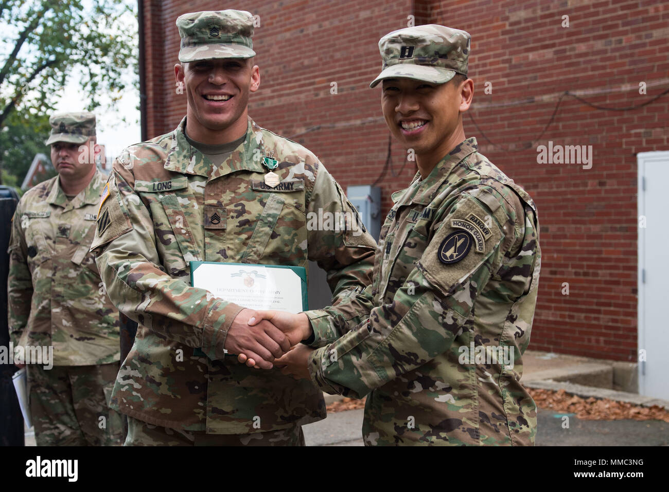 Staff Sgt. Chad R. Long, assigned to the 3d U.S. Infantry Regiment (The ...
