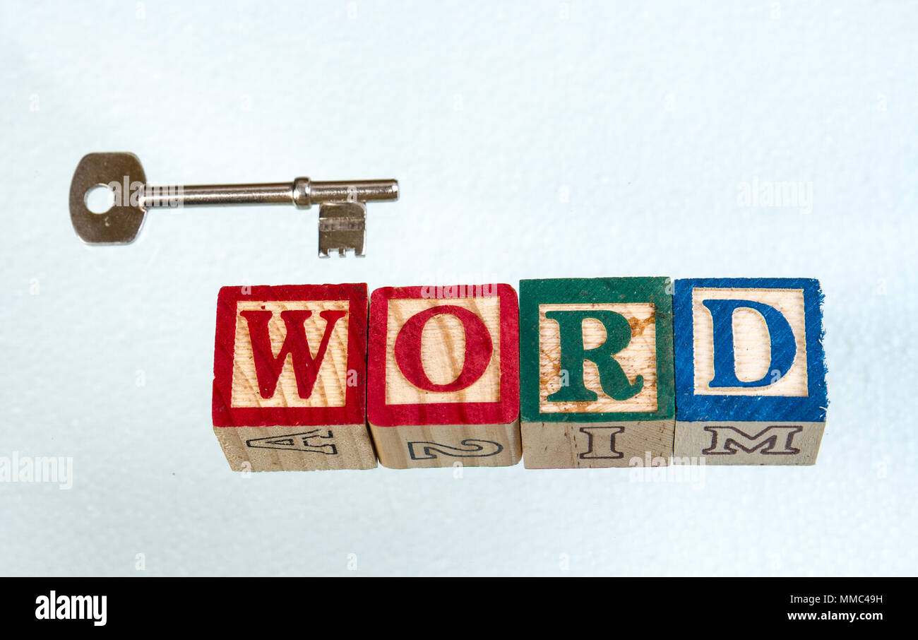 The phrase keyword visually displayed on a white background using ...