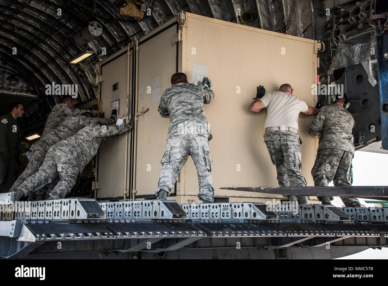 Disaster relief bed down system hi-res stock photography and images - Alamy