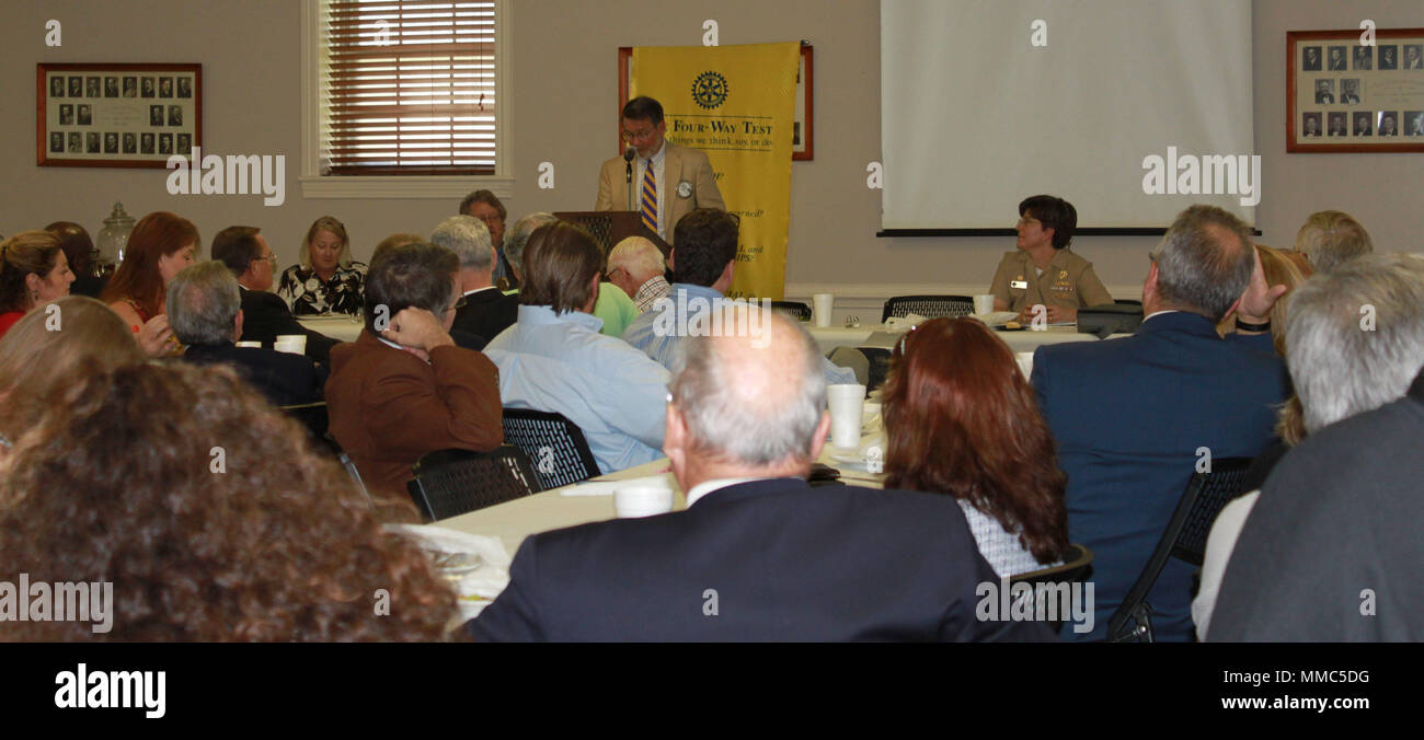 SUFFOLK; Va (Oct. 5; 2017) Grier Ferguson introduces Capt. Julia ...