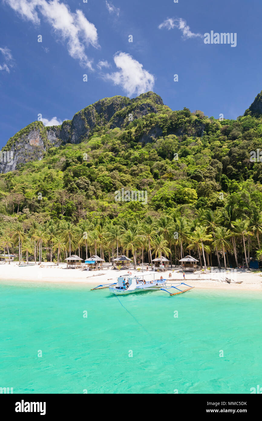 Seven Commando island, Bacuit archipelago, Palawan island, El Nido ...