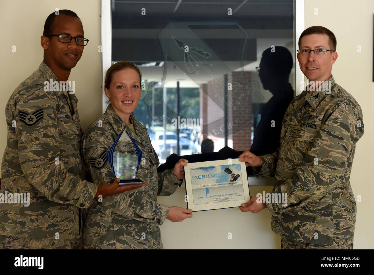 Staff Sgt. Johnmarth Perez (left), 4th Medical Support Squadron ...