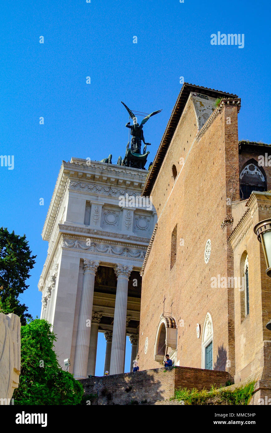 Altare della Patria, rome, italy Stock Photo - Alamy