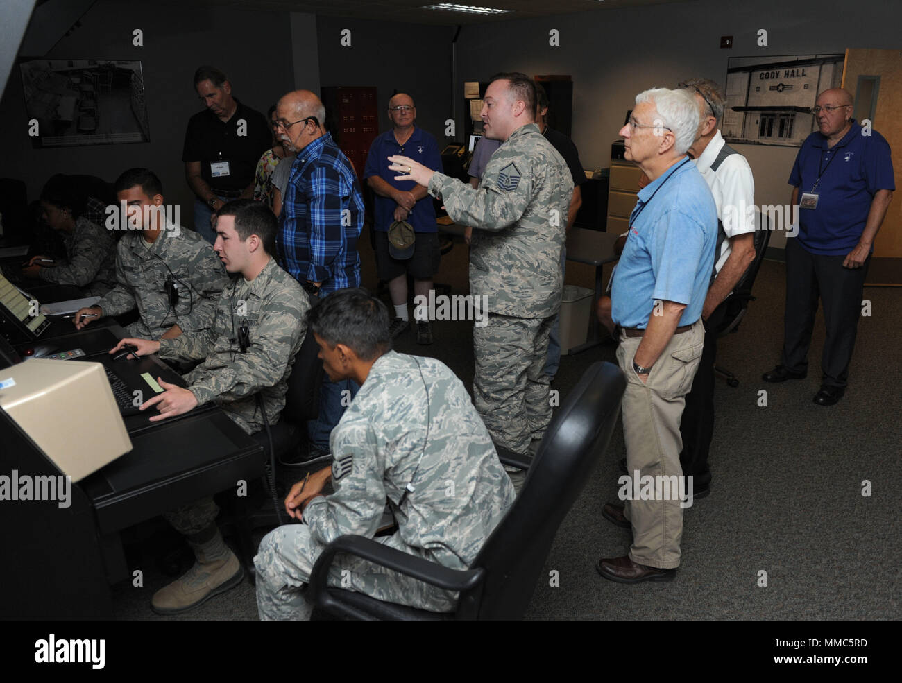 Master Sgt. Gary Cozzetti, 334th Training Squadron instructor, provides ...