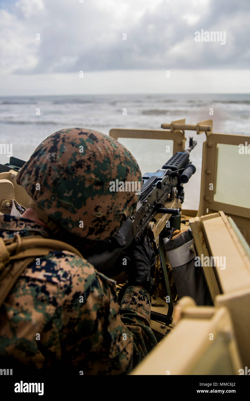 U.S. Marine Corps Lance Cpl. Nickolas T. Attkisson, a low altitude air ...