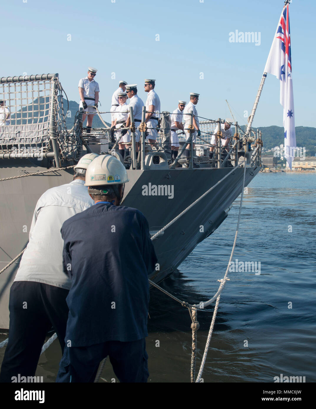 SASEBO, Japan (Oct. 9, 2017) Royal Australian Navy Adelaide-class ...
