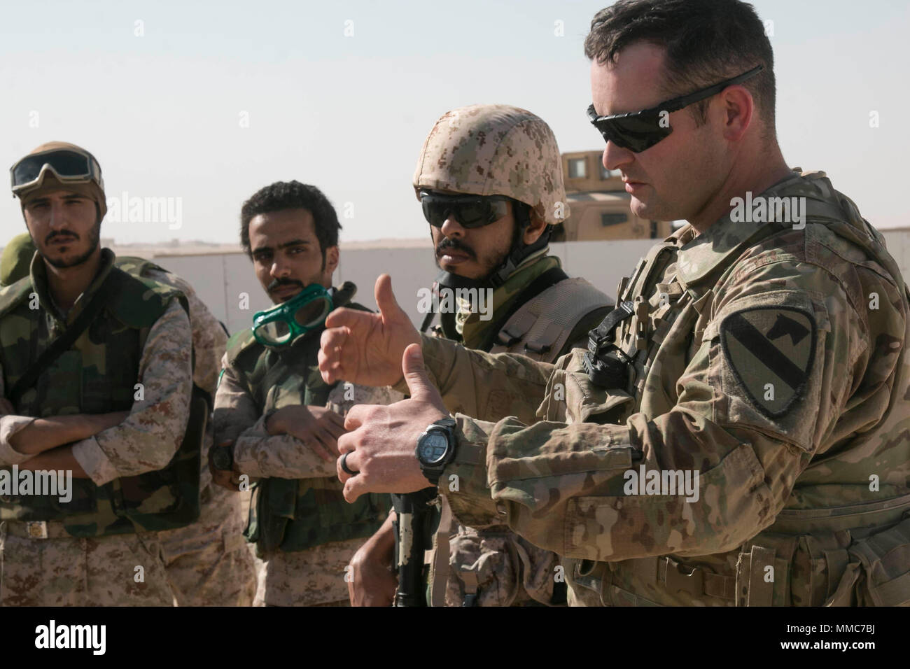 Capt. Ross Mitchell, commander of Bravo Company, 2nd Battalion, 7th ...