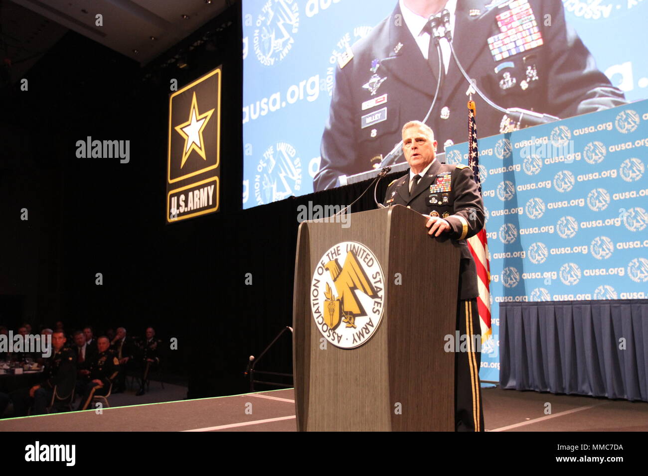 At the 2017 Association of the United States Army conference 8-11 Oct ...