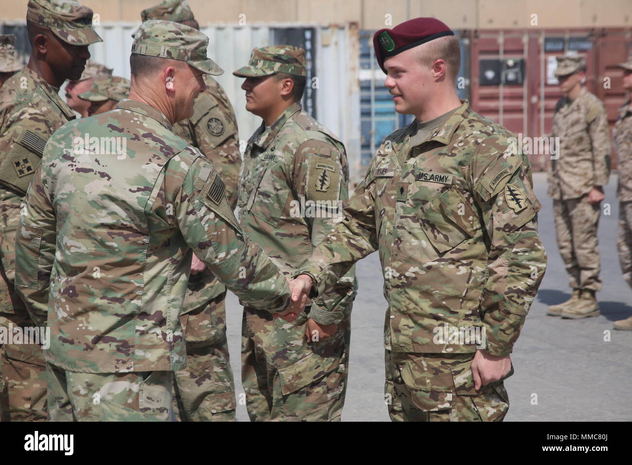 Baghdad—Lieutenant General Paul Funk II, Commander, Operation Inherent ...