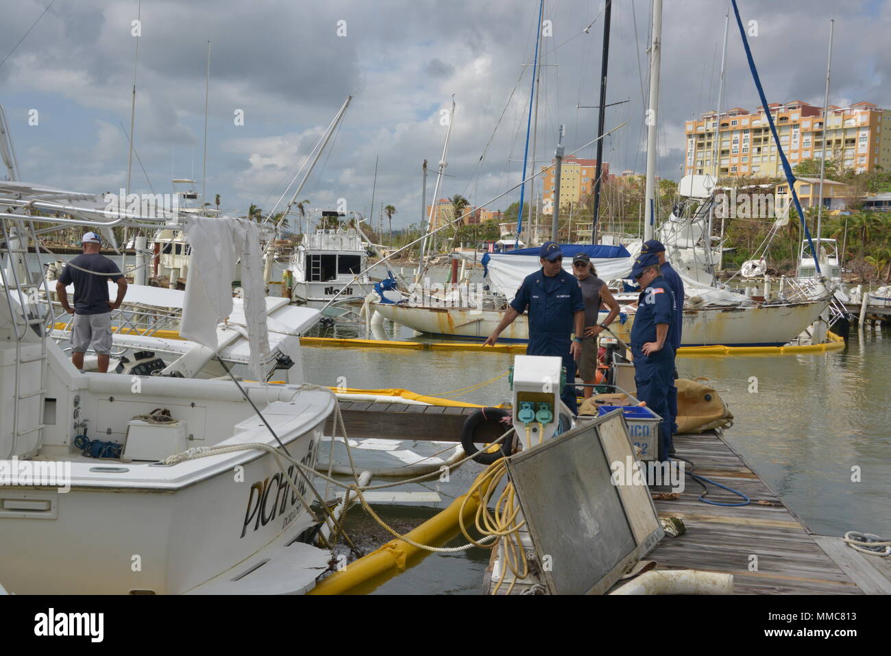 U.S. Coast Guard Cmdr. Kelly Thorkilson, the incident commander for ...