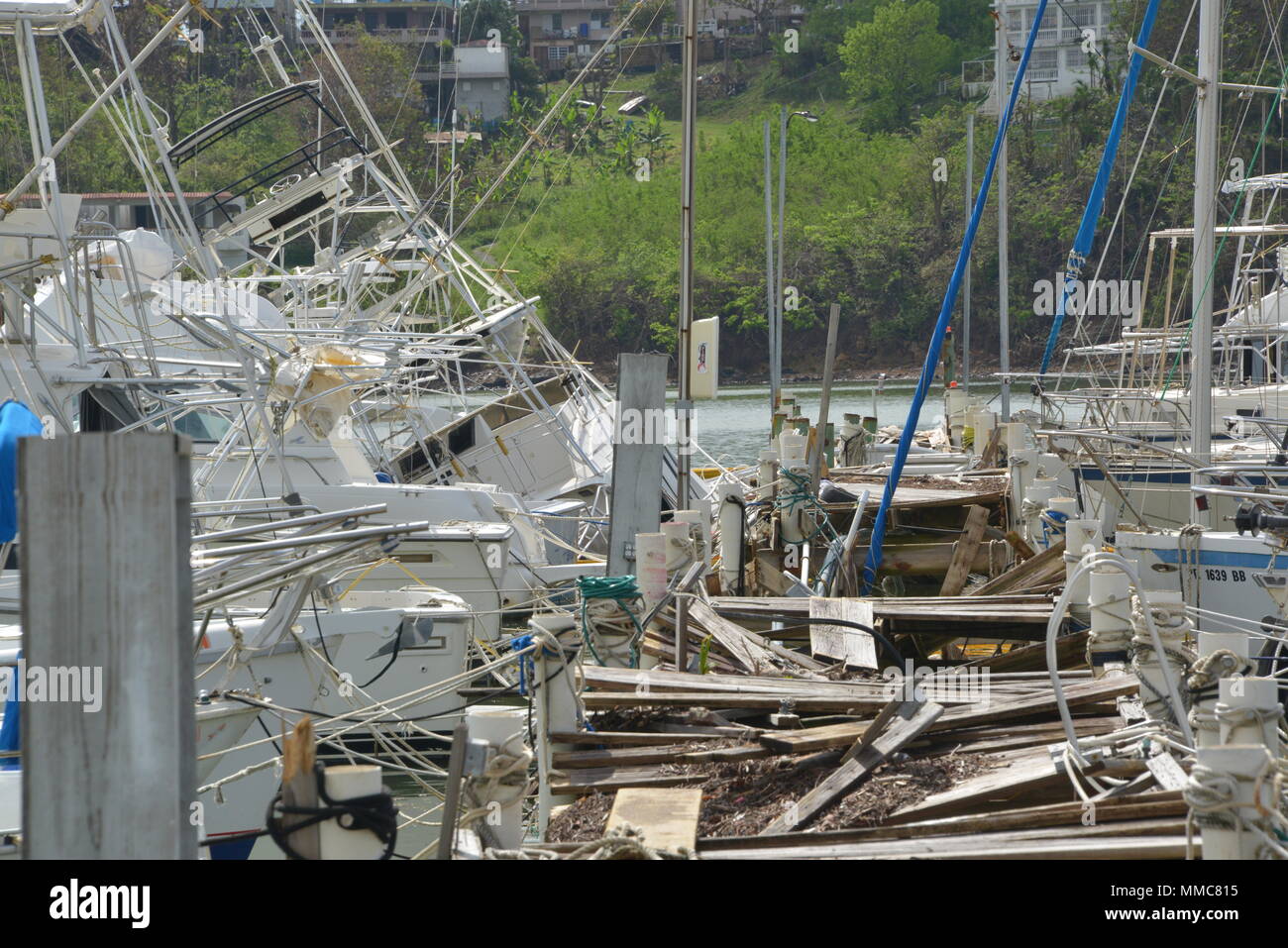 Maria ESF-10 PR Unified Command response personnel work to ensure the ...