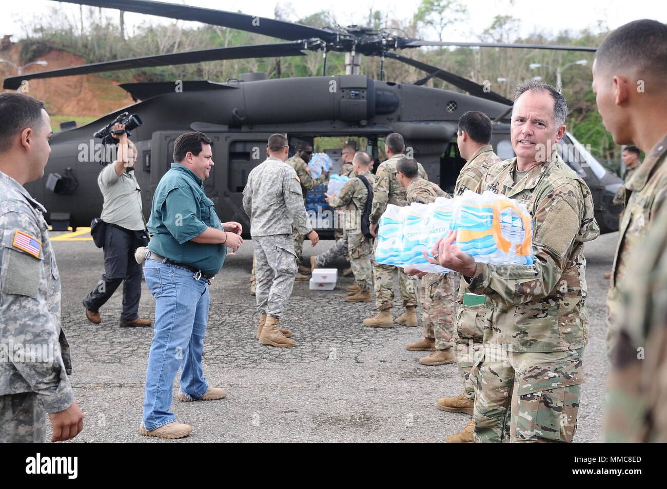 Lt. Gen. Jeffrey Buchanan, commander of US Army North Command, Brig ...