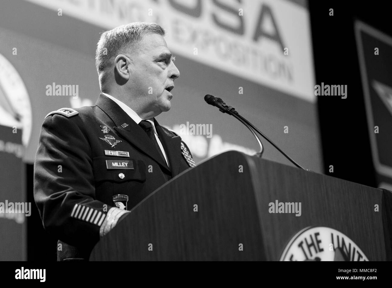 U.S. Army Chief of Staff Gen. Mark A. Milley delivers his State of Army ...
