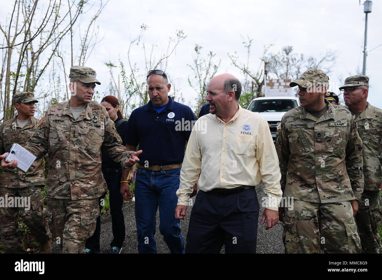 Lt. Gen. Jeffrey Buchanan, commander of US Army North Command, Brig ...