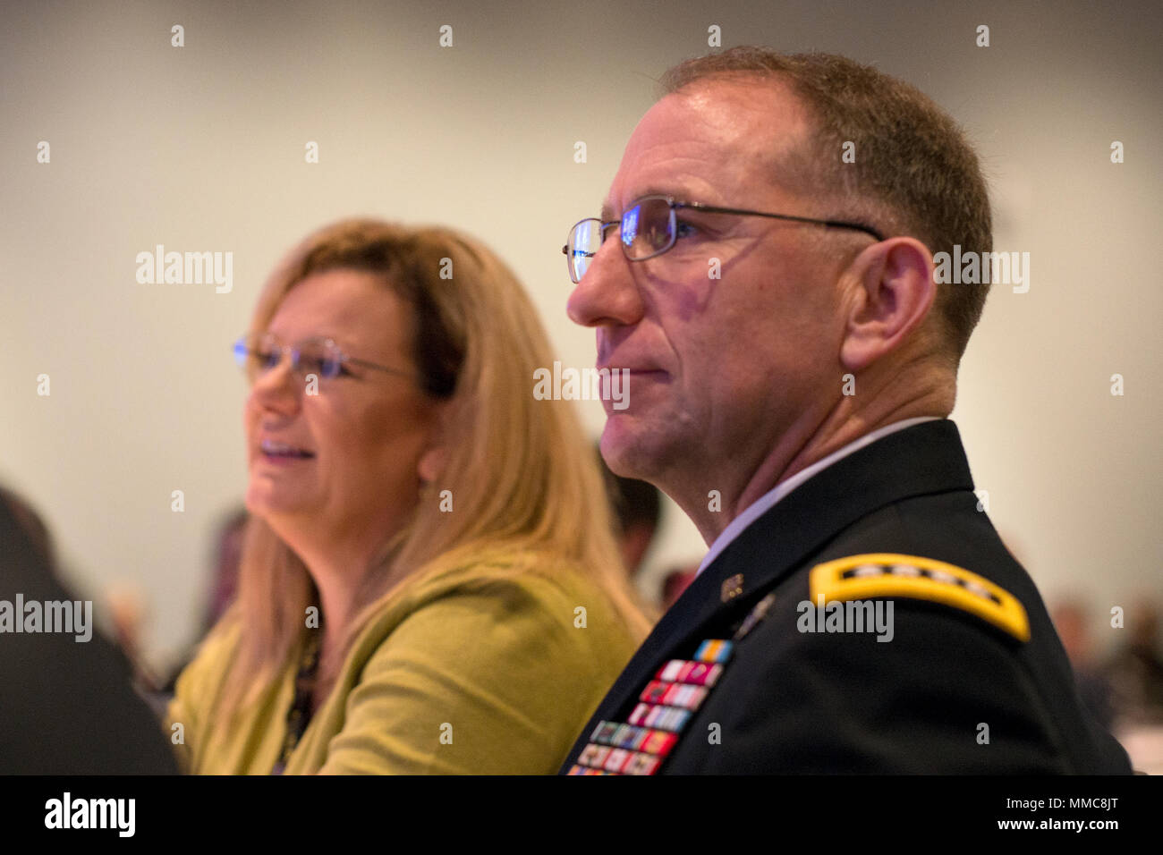 Gen. Robert B. Abrams at AUSA, Oct. 10, 2017. U.S. Army photo by Daniel Torok Stock Photo - Alamy