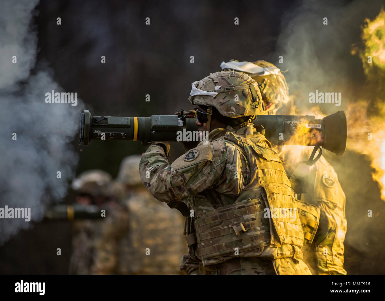 Army Staff Sgt. Kiatwain Andres, assigned to the 109th Transportation ...