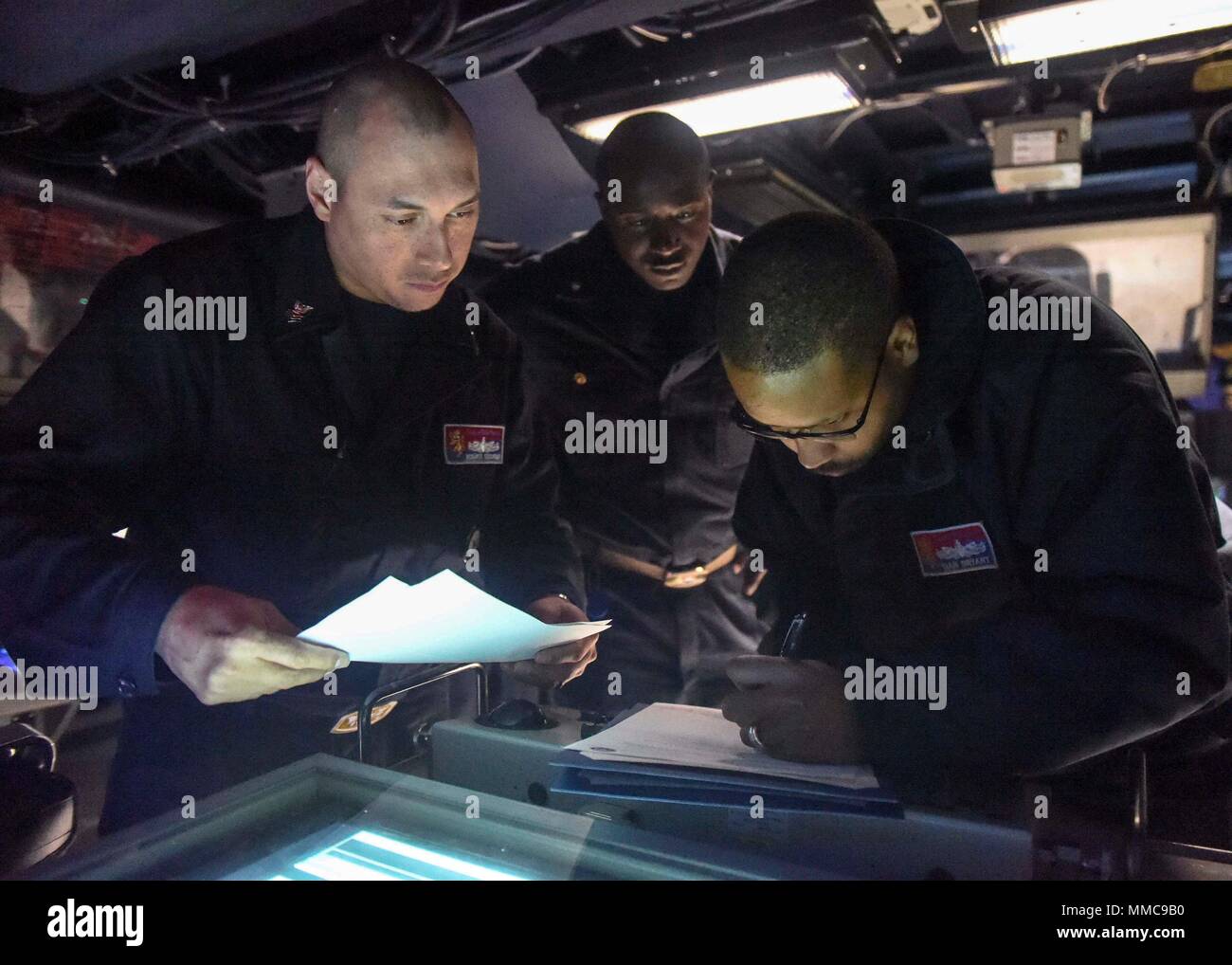 171006-N-RB168-110 WATERS NEAR GUAM (Oct. 6, 2017) Operations ...
