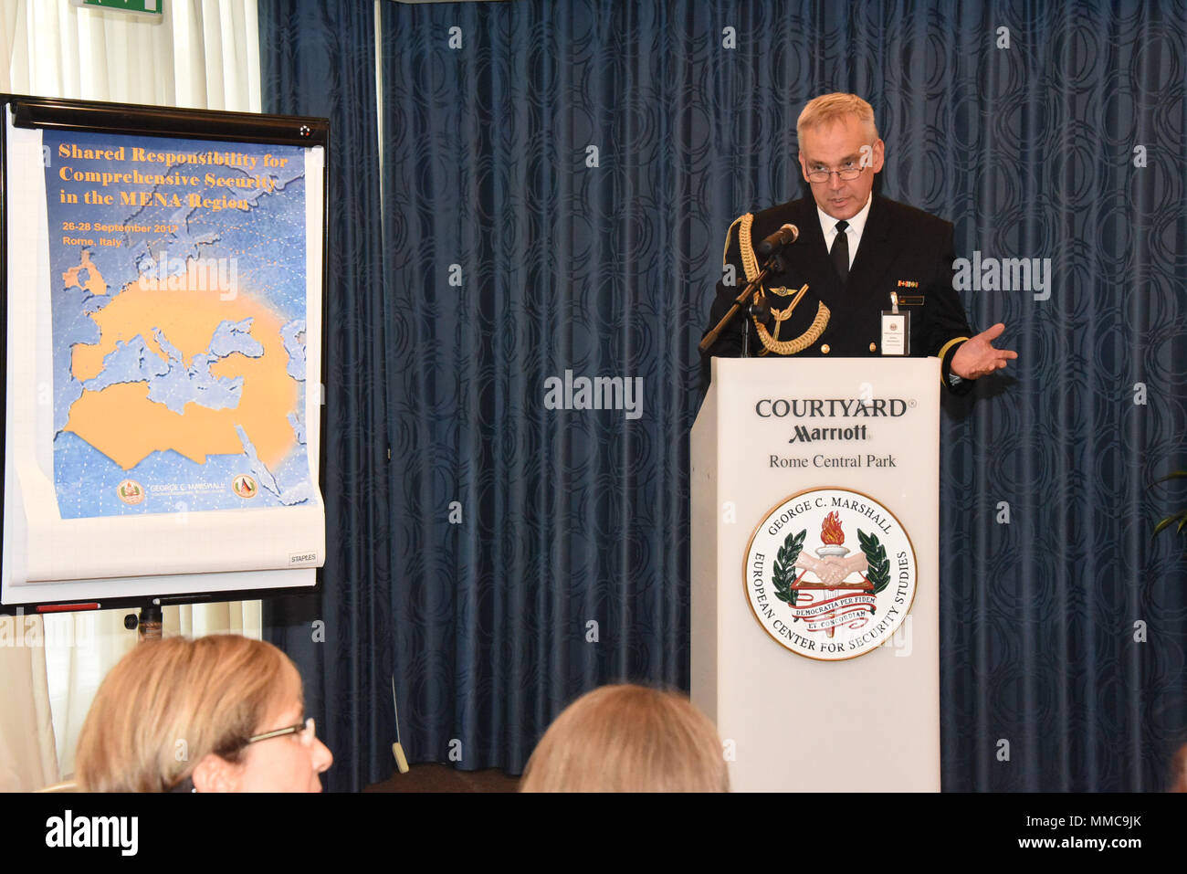 Military Attaché, German Embassy Rome Colonel Stefan Nievelstein ...