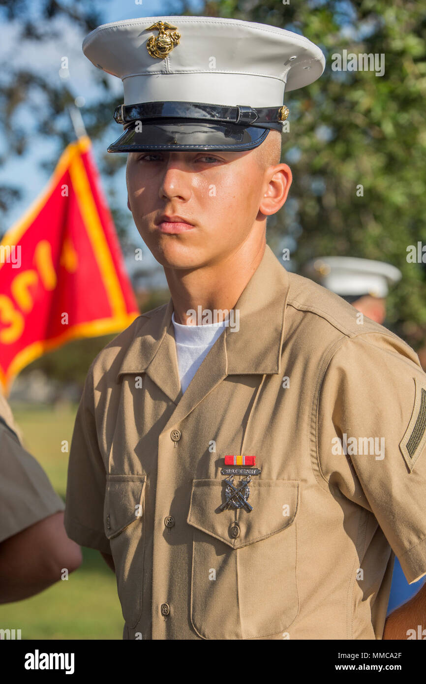 U.S. Marine Corps Pfc. Logan Buchanan, the Lima Company high shooter ...
