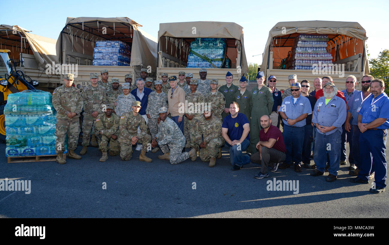Army National Guardsmen assigned to the 719th Transportation Company ...