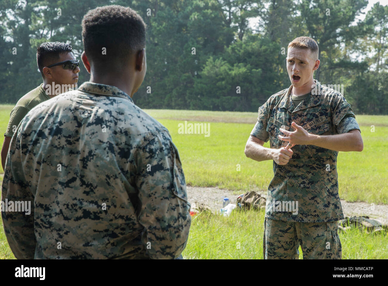 U.S. Marine Corps Sgt. Christopher T. Neely, Landing Support Specialist ...