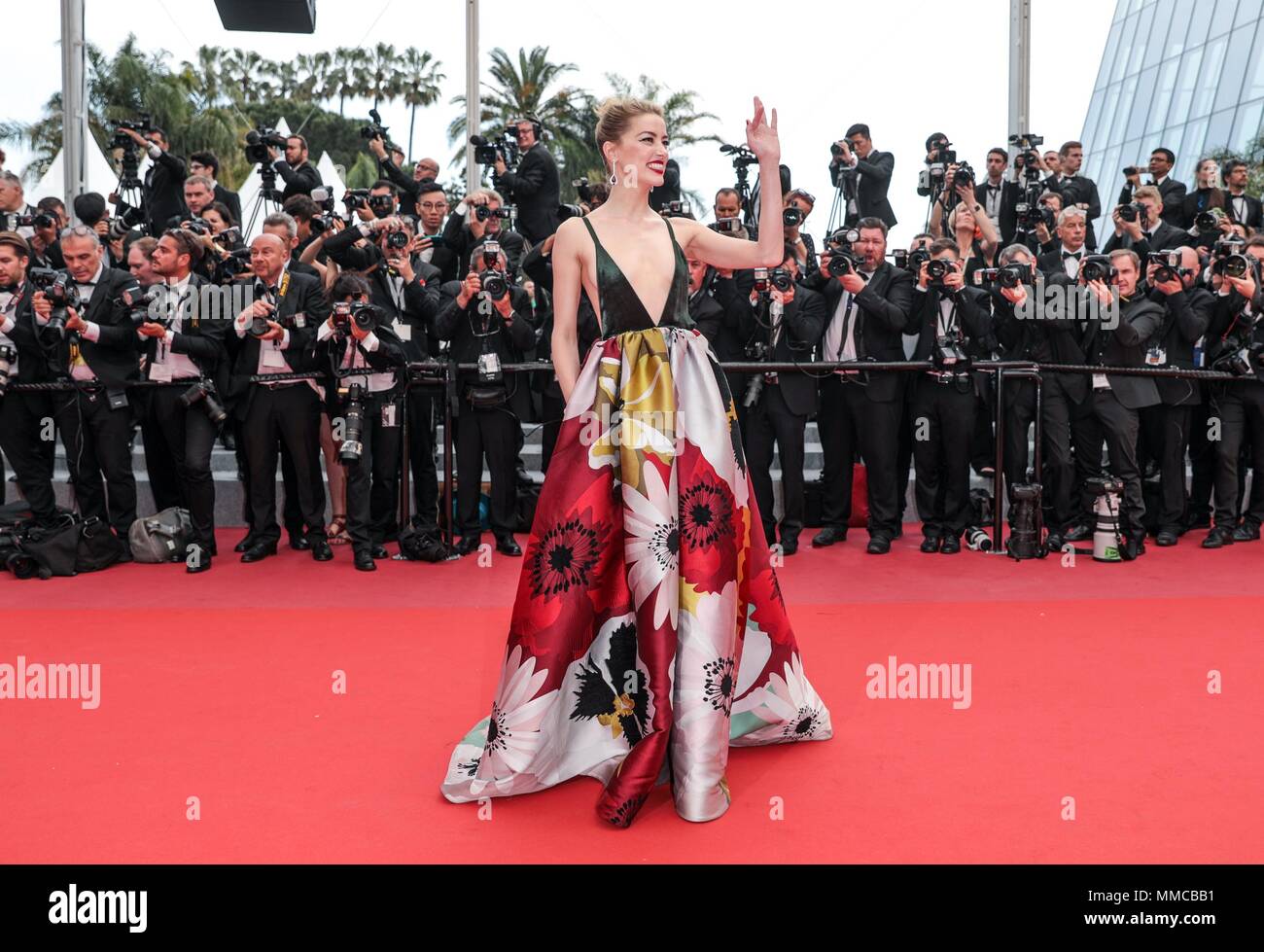 Cannes, France, 10th May 2018. Amber Heard Model Sorry Angel. Premiere ...