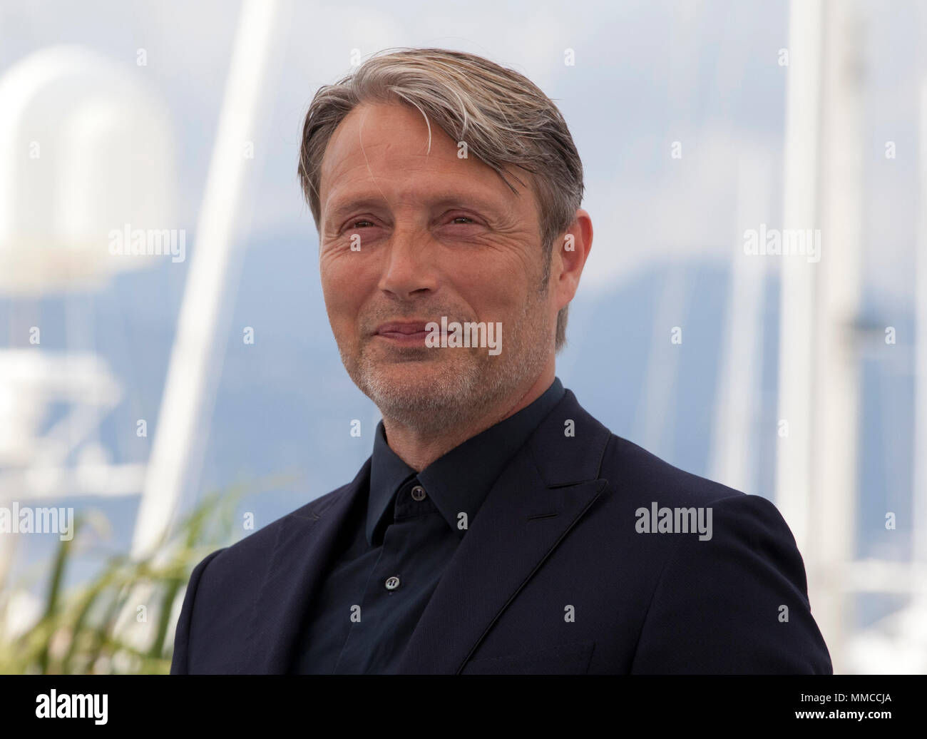 Cannes, France. 10th May 2018. Actor Mads Mikkelsen at the Arctic film ...