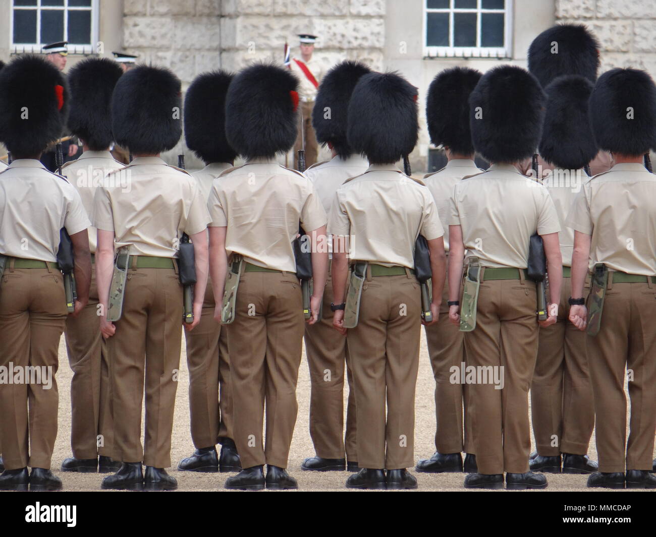 London, UK. 10th May 2018. Scots Guards regiment of the Household ...