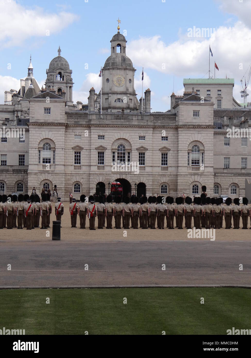 London, UK. 10th May 2018. Scots Guards regiment of the Household ...