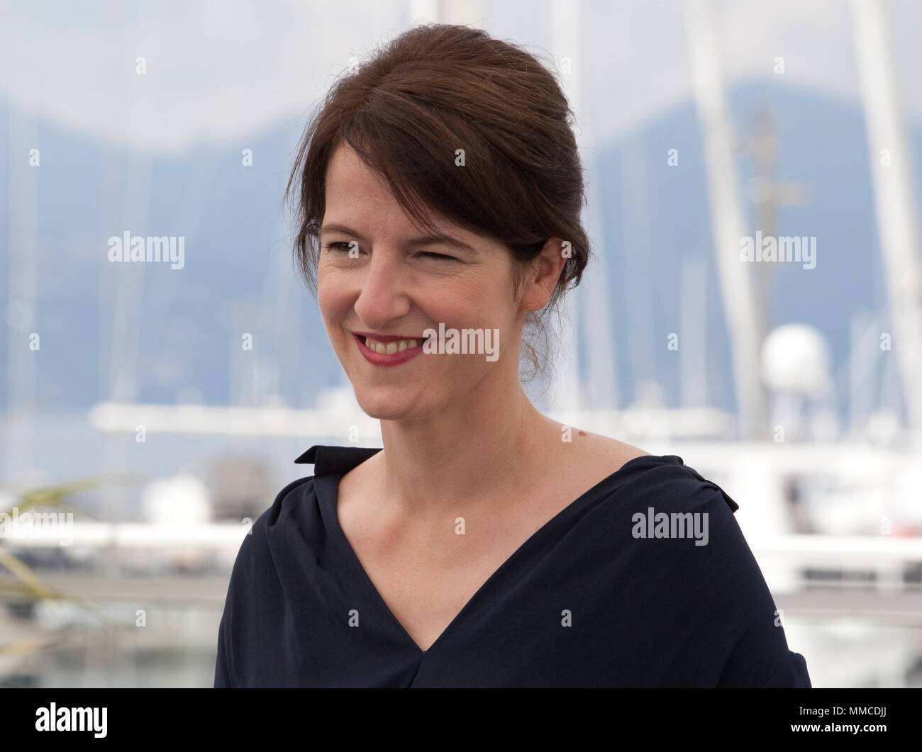 Cannes, France. 10th May 2018. Ursula Meier, President of the Camera D ...