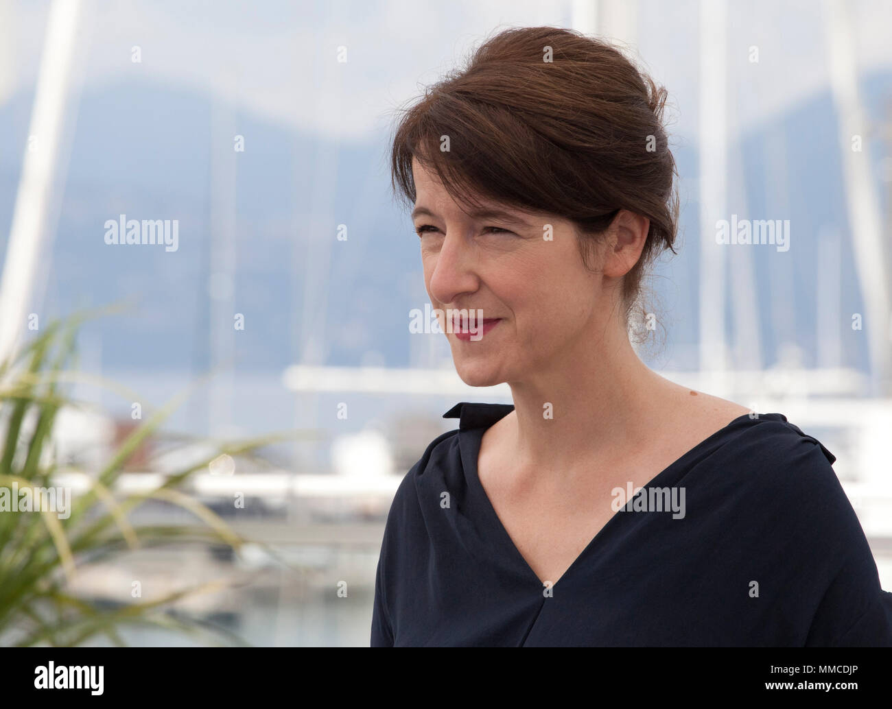 Cannes, France. 10th May 2018. Ursula Meier, President of the Camera D ...