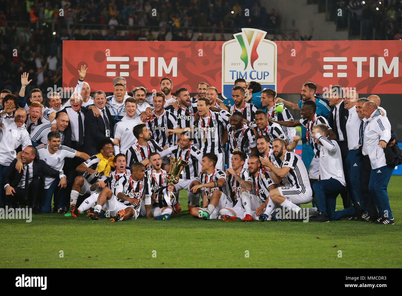 Coppa italia trophy stadio olimpico hi-res stock photography and images ...