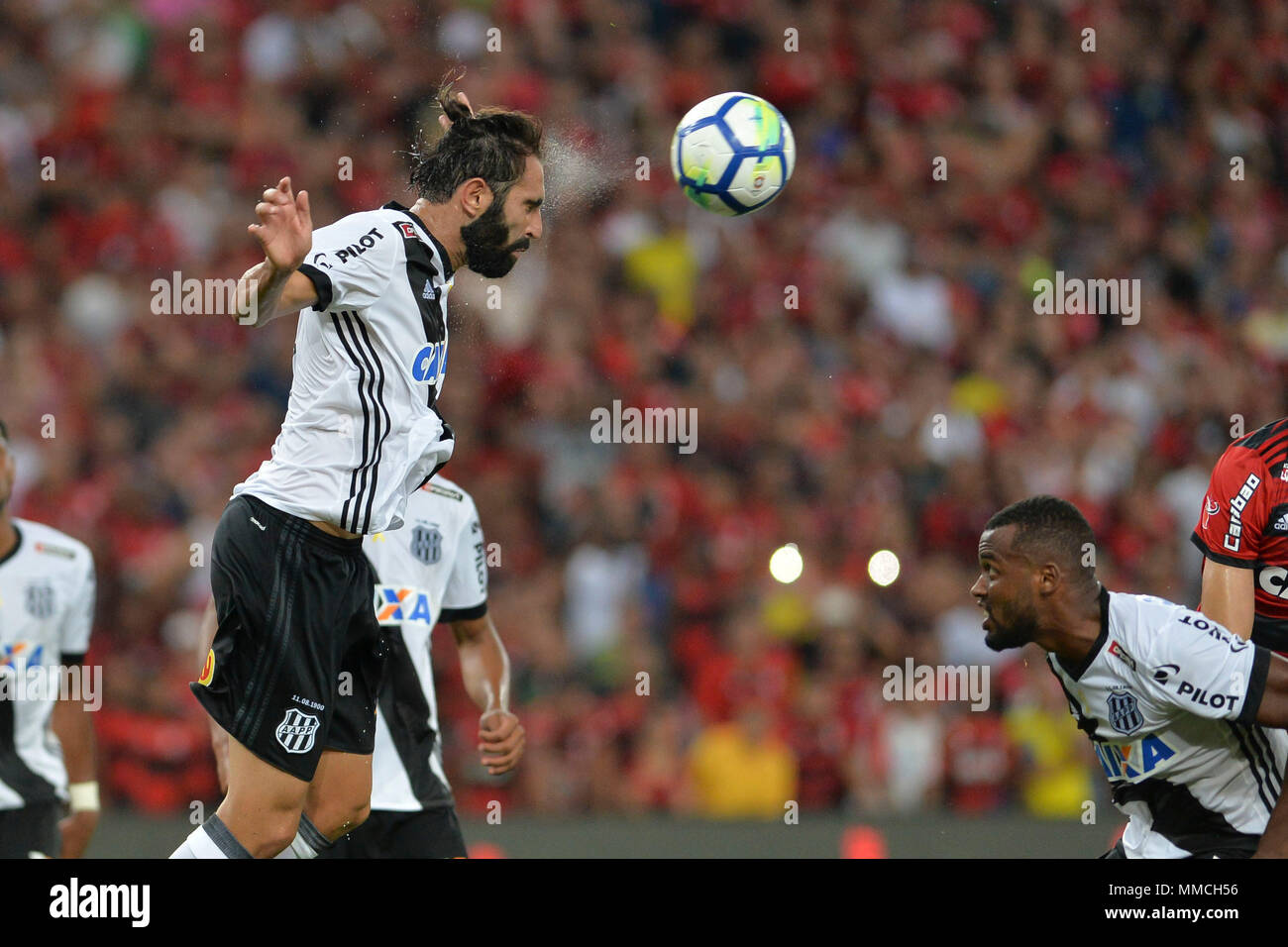 Rio De Janeiro, Brazil. 10th May, 2018. Renan Fonsceca during Flamengo ...