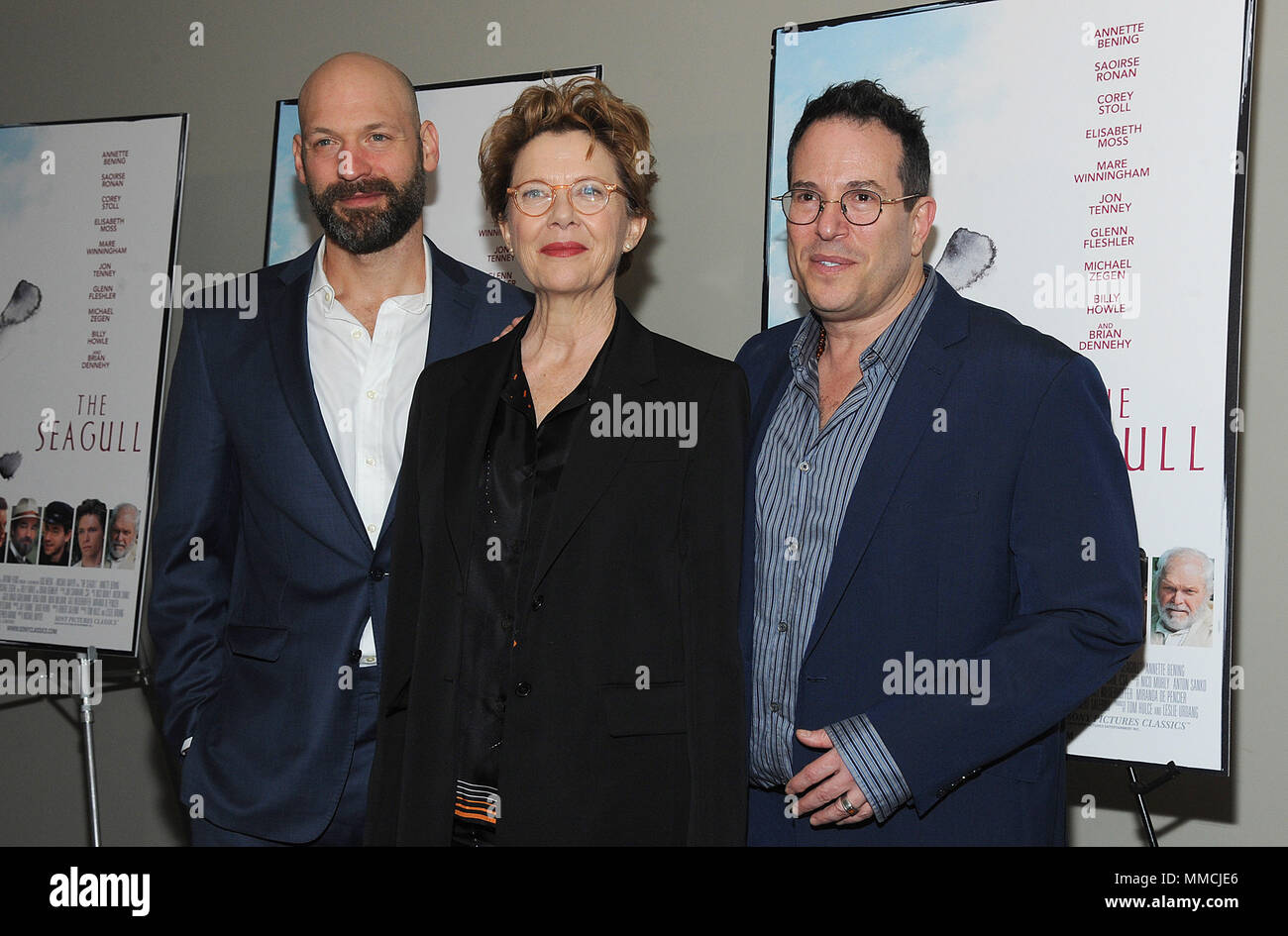 New York, NY, USA. 10th May, 2018. Corey Stoll, Annette Bening and ...