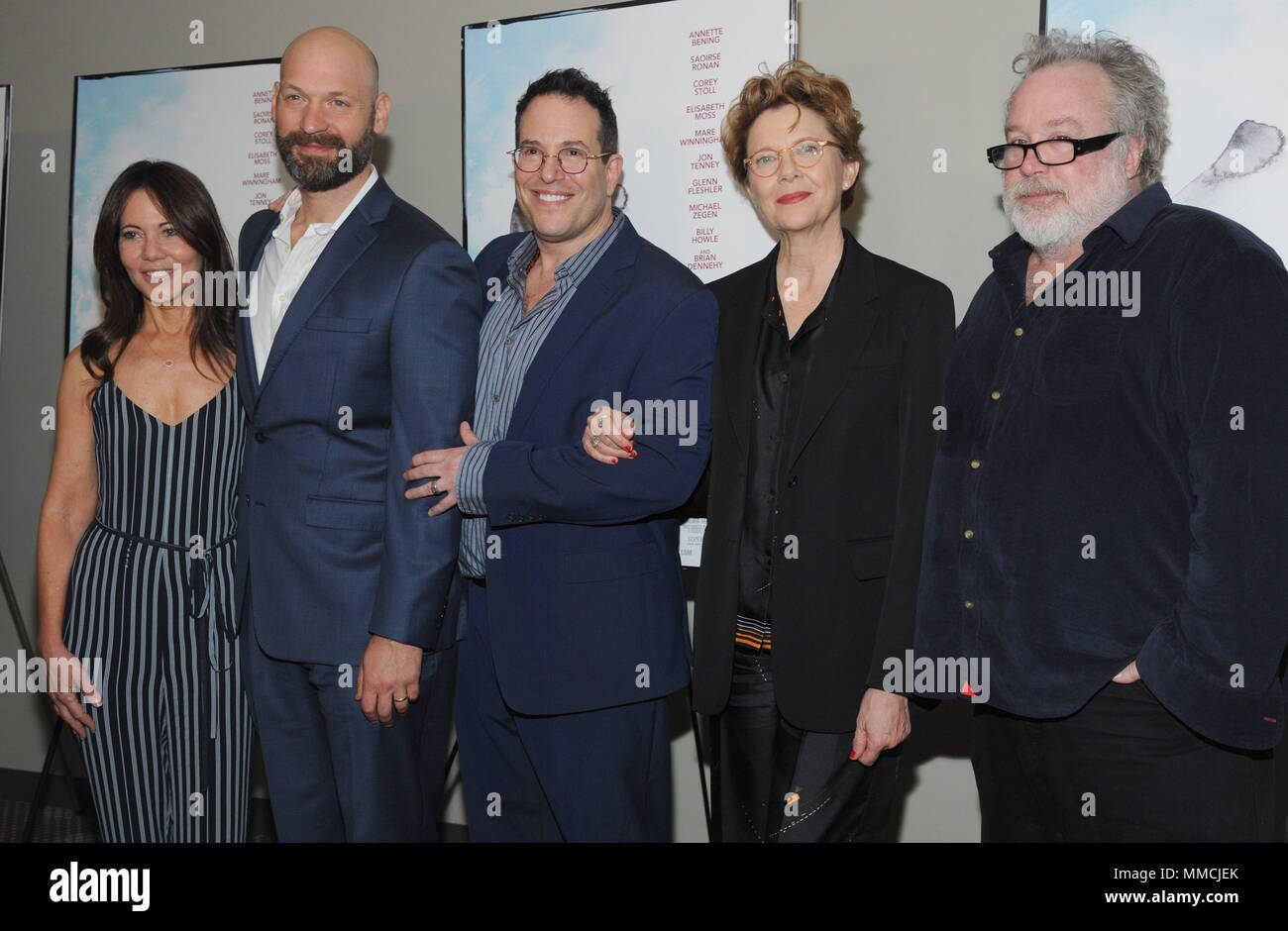 New York, NY, USA. 10th May, 2018. Leslie Urdang, Corey Stoll, Michael ...