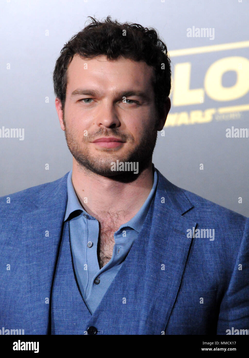 Hollywood, California, USA. 10th May, 2018. Actor Alden Ehrenreich ...